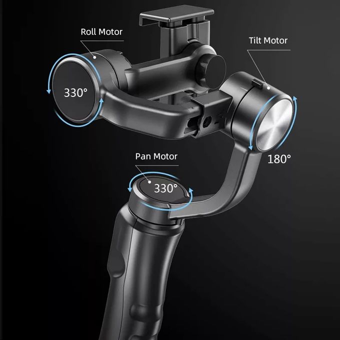 Stabilisateur GIMBAL 3 Axes Téléphone Stabilizer professionnel 3 Axis 360
